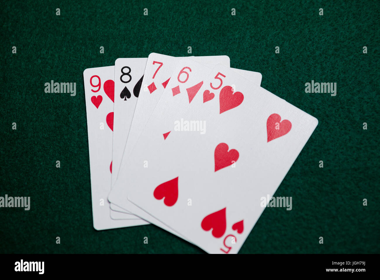 Playing cards order hi-res stock photography and images - Alamy