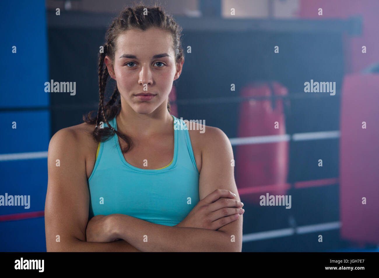 Sport boxing arms raised hi-res stock photography and images - Alamy