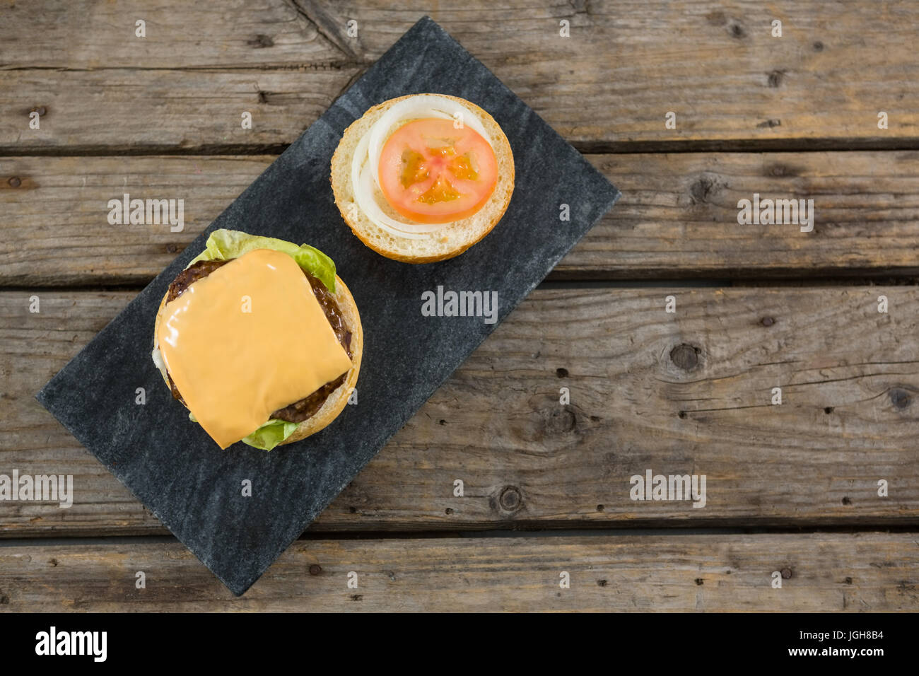Burger ingredients hi-res stock photography and images - Alamy
