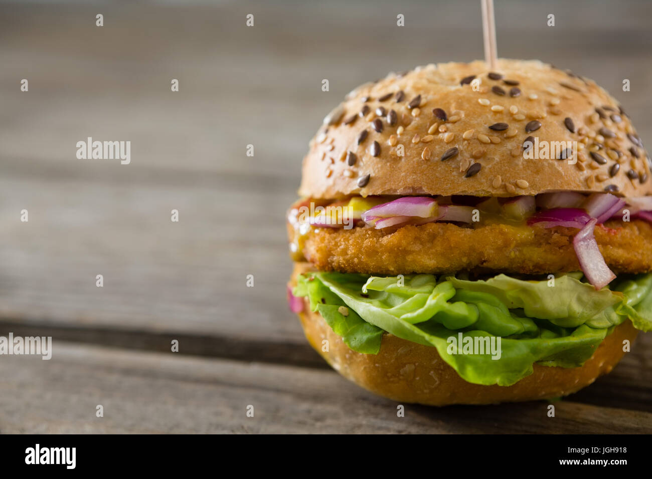 Hamburger sesame hi-res stock photography and images - Alamy