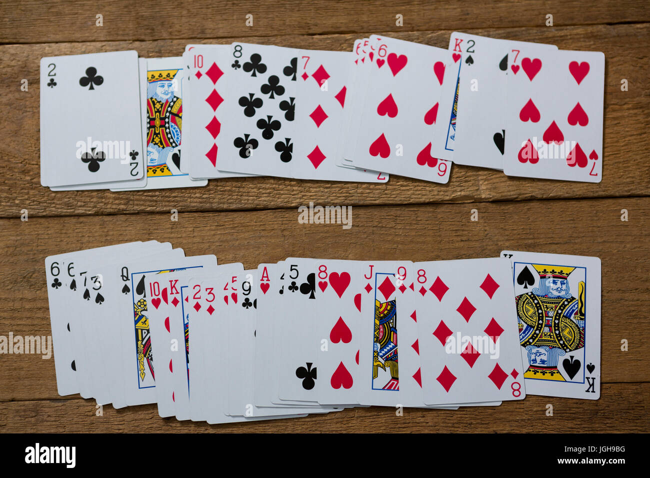 Fanned out cards hi-res stock photography and images - Alamy