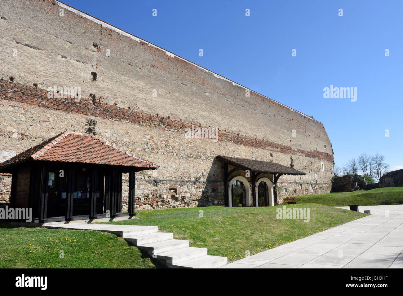 Walls of Citadel of Alba Iulia, Transylvania, Romania Stock Photo - Alamy