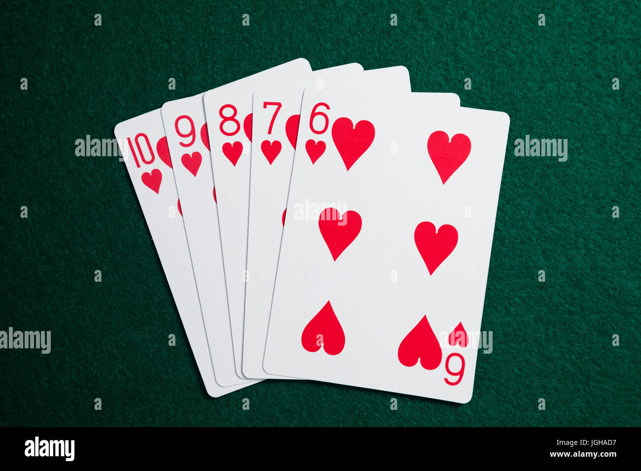 Playing cards order hi-res stock photography and images - Alamy