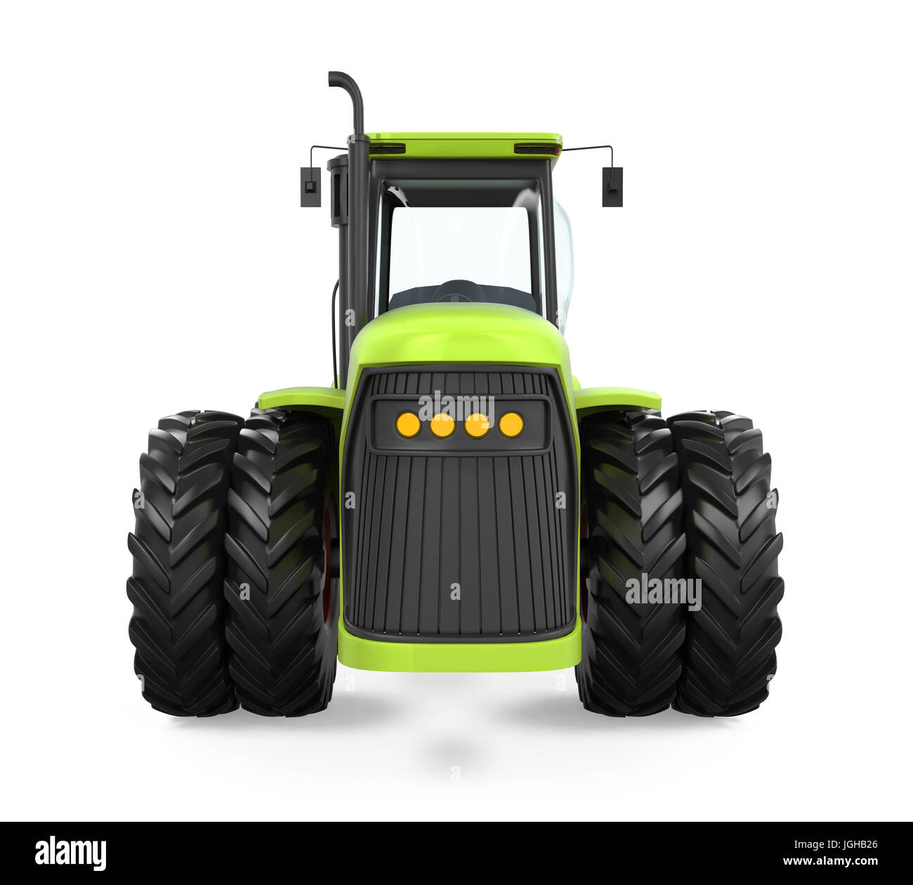 Agriculture Tractor Isolated Stock Photo - Alamy