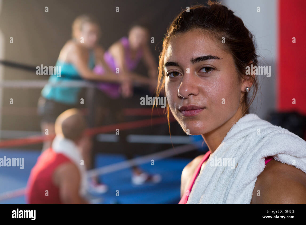 Boxing Ring Towel High Resolution Stock Photography and Images - Alamy
