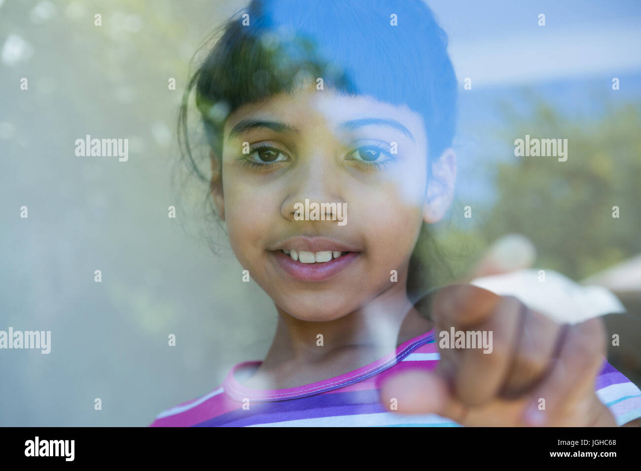 Touching glass hi-res stock photography and images - Alamy