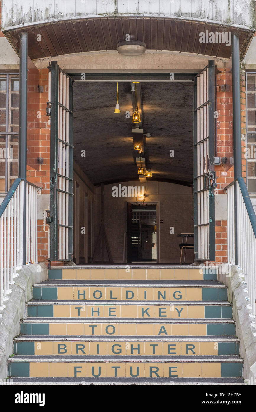 Prison entrance hi-res stock photography and images - Alamy