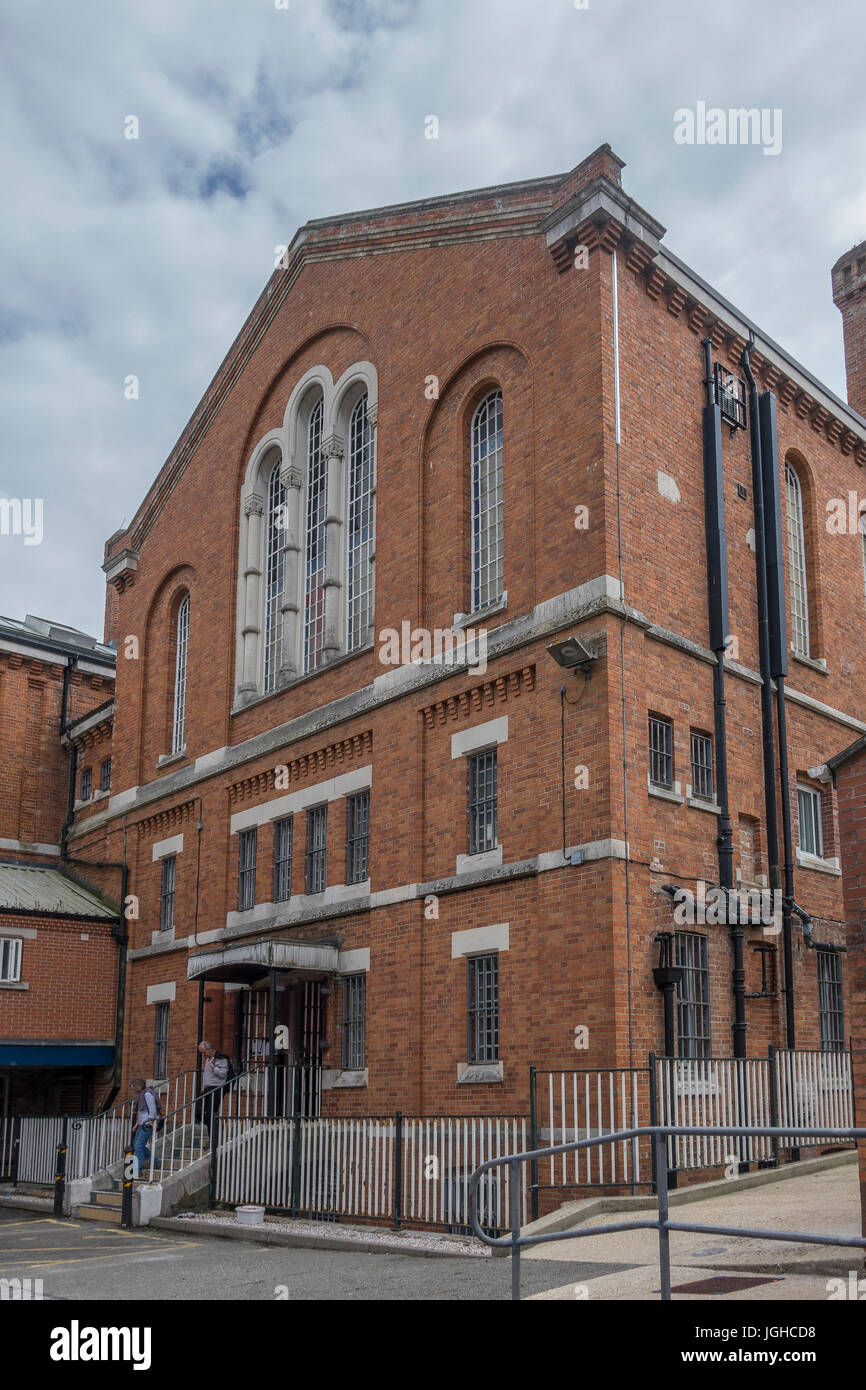 England, Dorset, Dorchester prison, main block with administrative ...