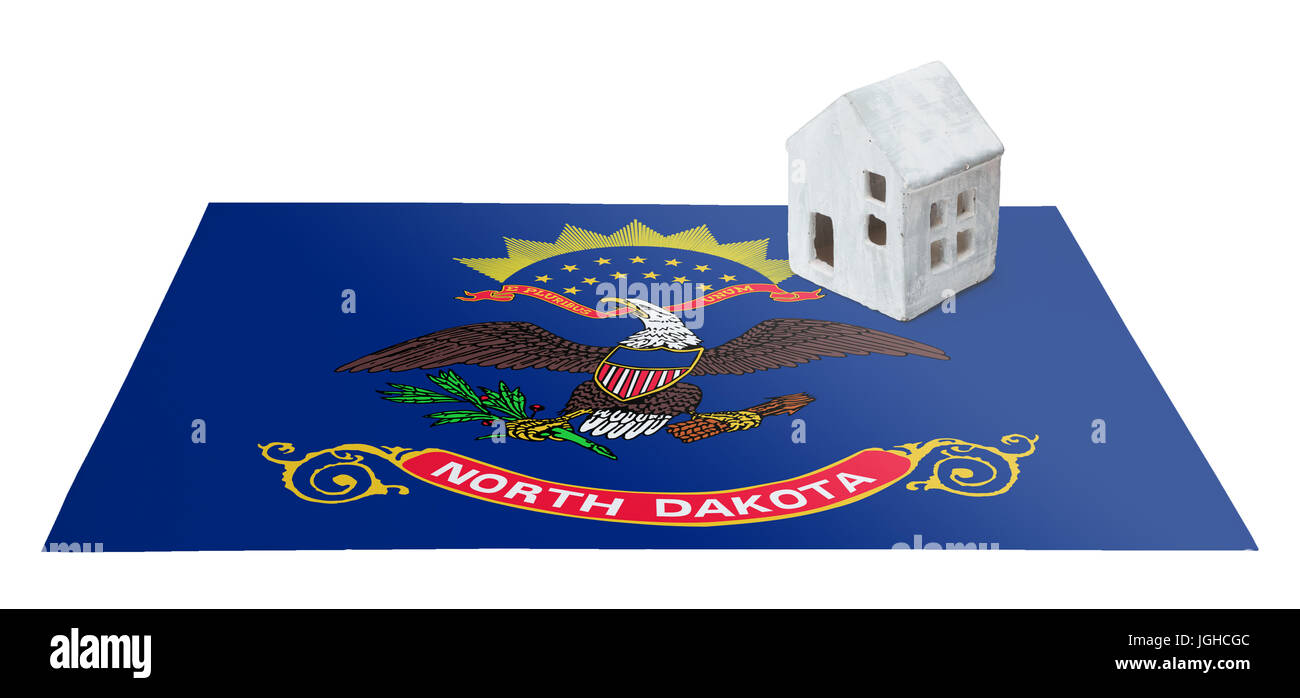 North dakota state on usa Cut Out Stock Images & Pictures - Alamy