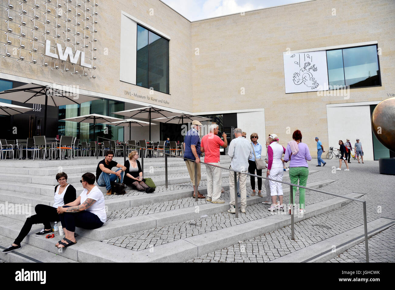 LWL museum in Munster, Germany Stock Photo - Alamy
