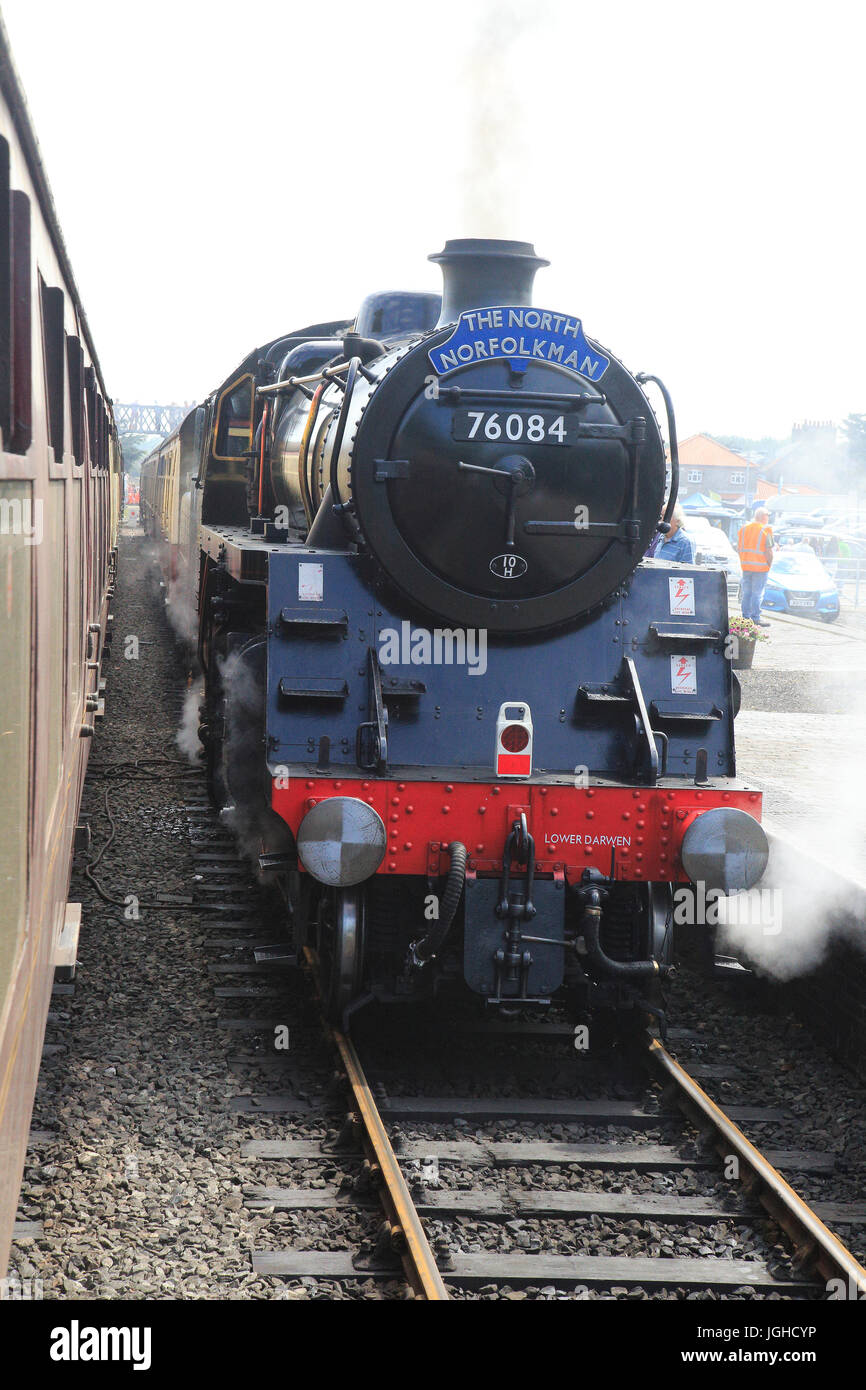 Heritage steam railway, Sheringham station, North Norfolk Railway ...