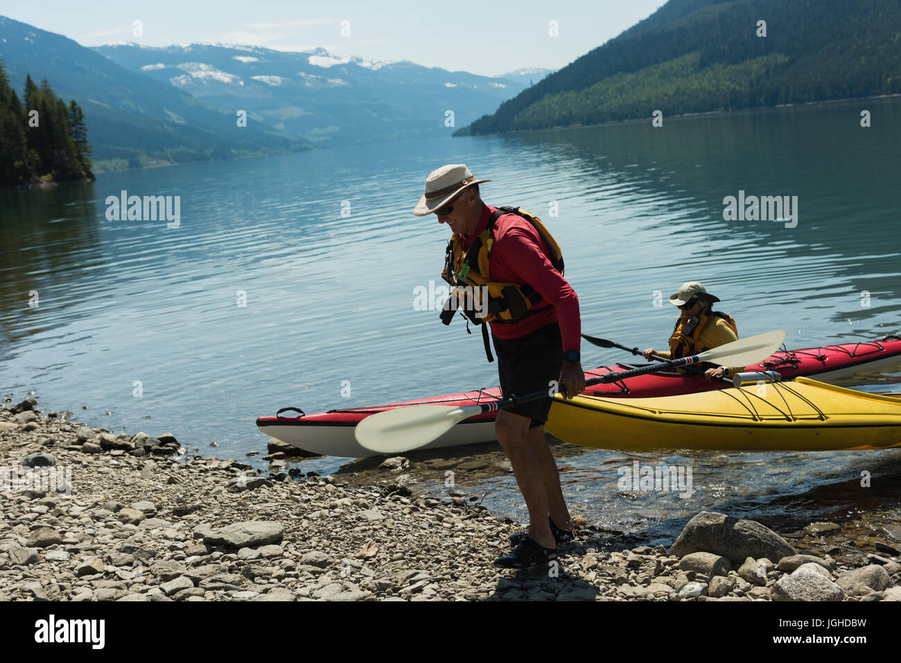 Man Carrying Kayak High Resolution Stock Photography and Images - Alamy