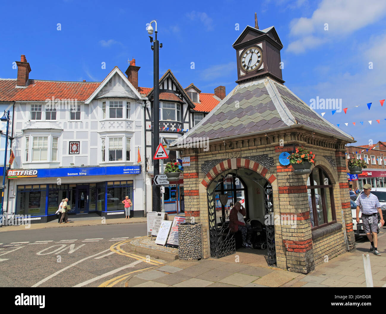 Sheringham town hi-res stock photography and images - Alamy