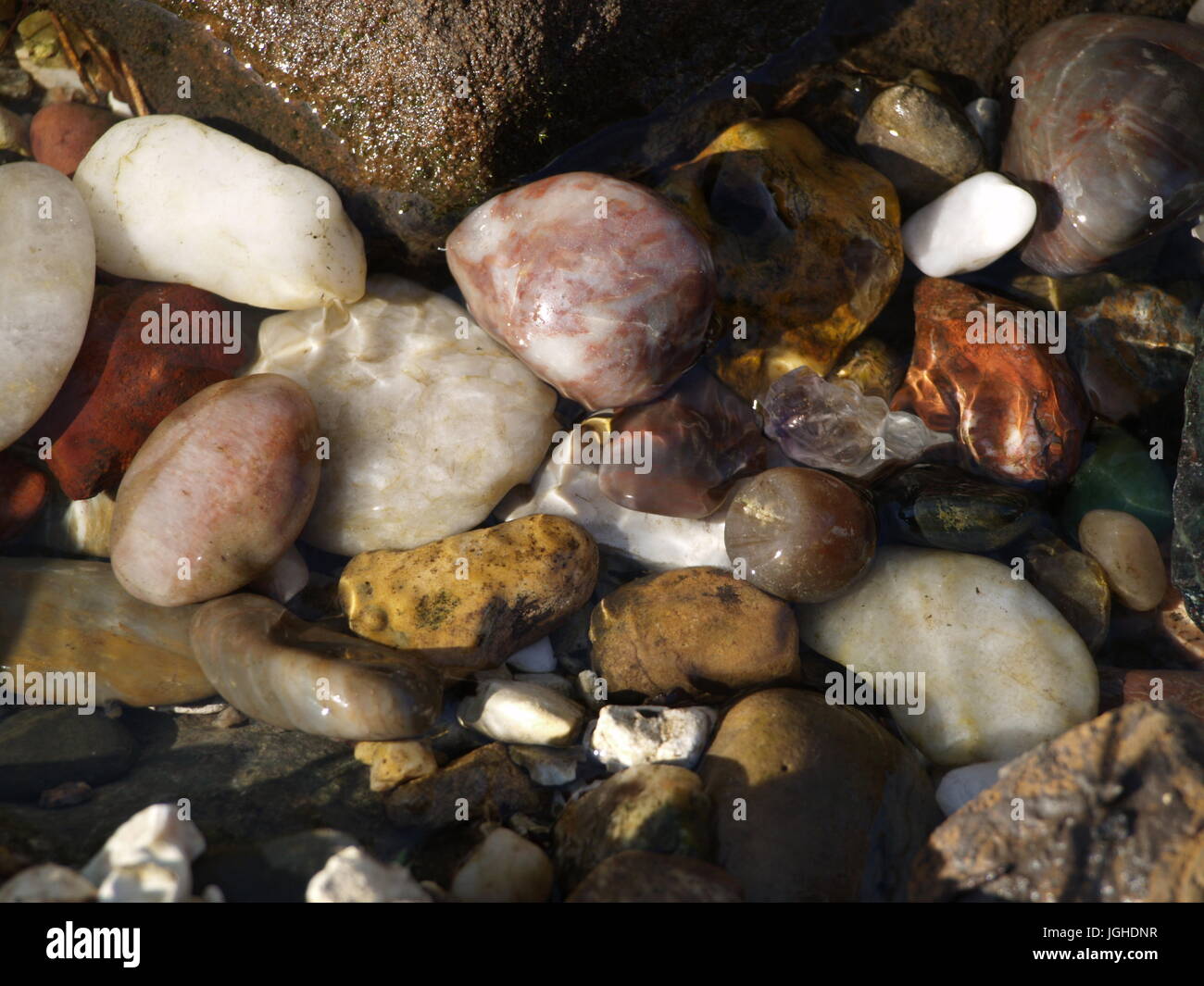 rocks in stream Stock Photo - Alamy