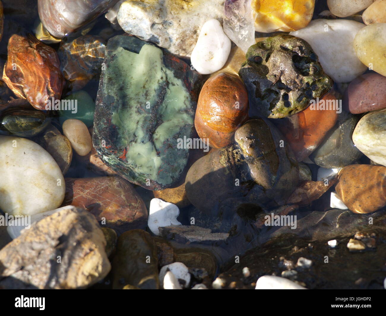 rocks in a stream Stock Photo - Alamy