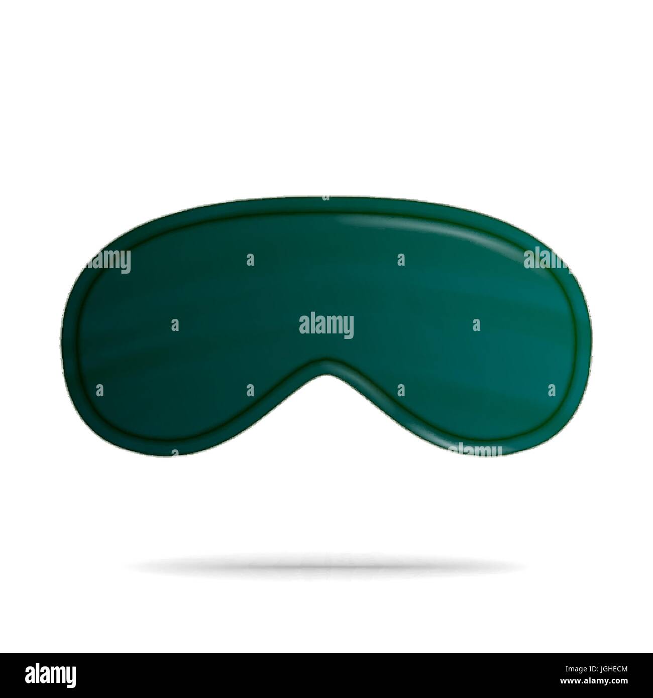 Sleeping Eye Mask Vector. Popular Eye Sleep Mask Icon Illustration ...