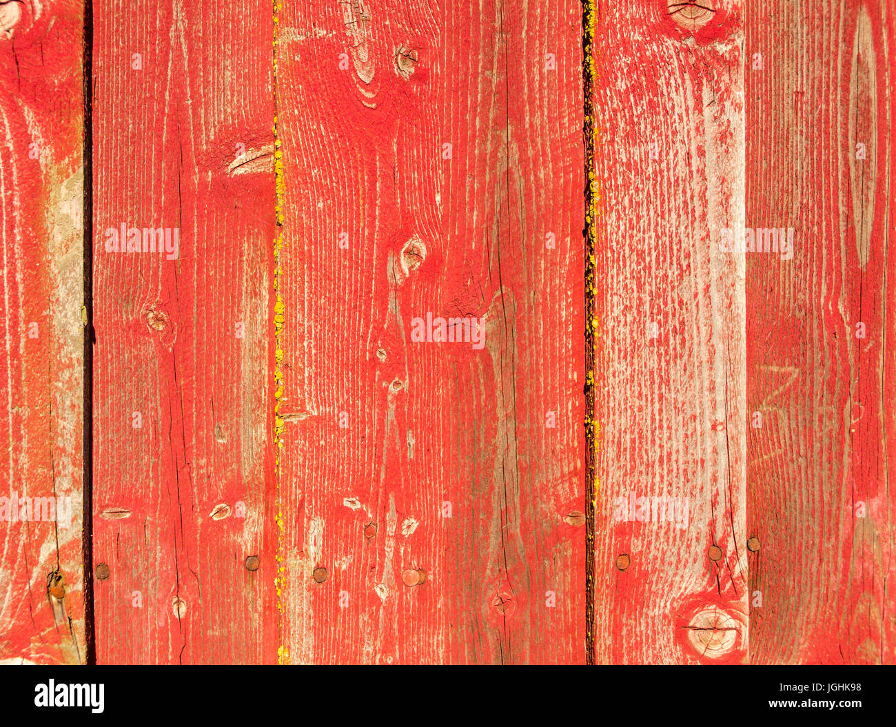 Old painted red wood texture hi-res stock photography and images - Alamy