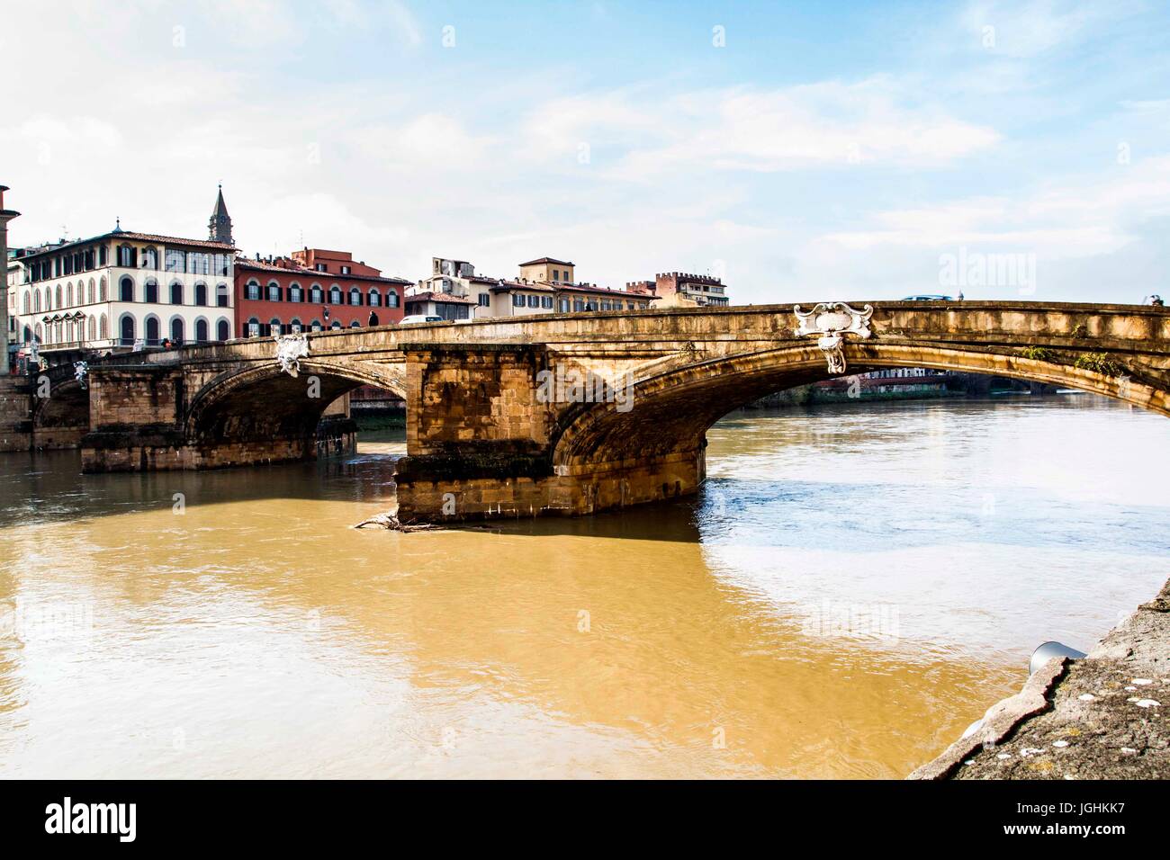 The oldest elliptic arch bridge in europe hi-res stock photography and ...