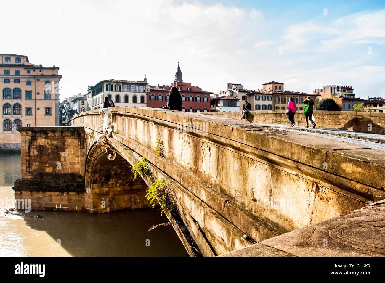 The Oldest Elliptic Arch Bridge In Europe High Resolution Stock ...
