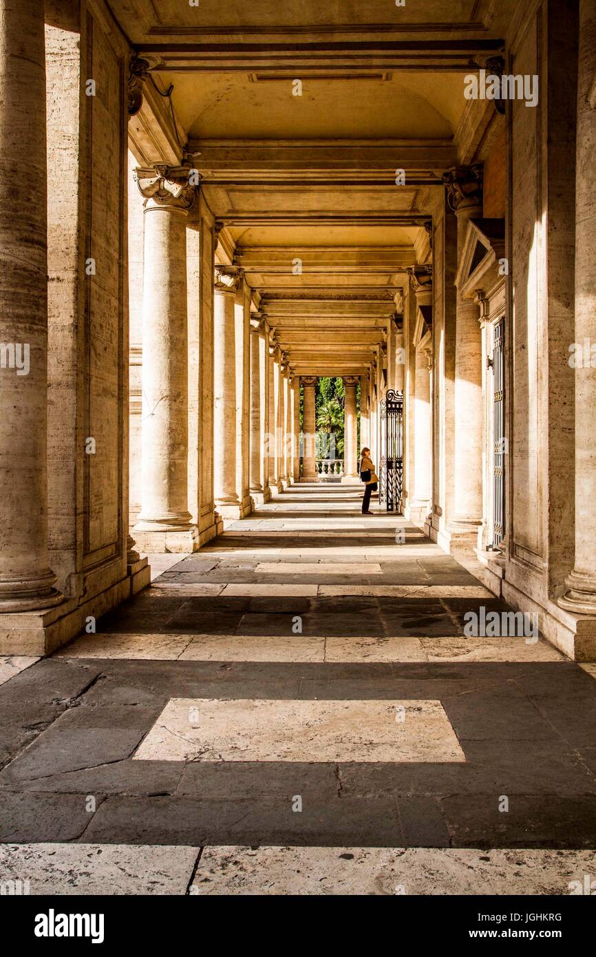 Palazzo Nuovo, one of the buildings of the Capitoline Museums (Musei ...