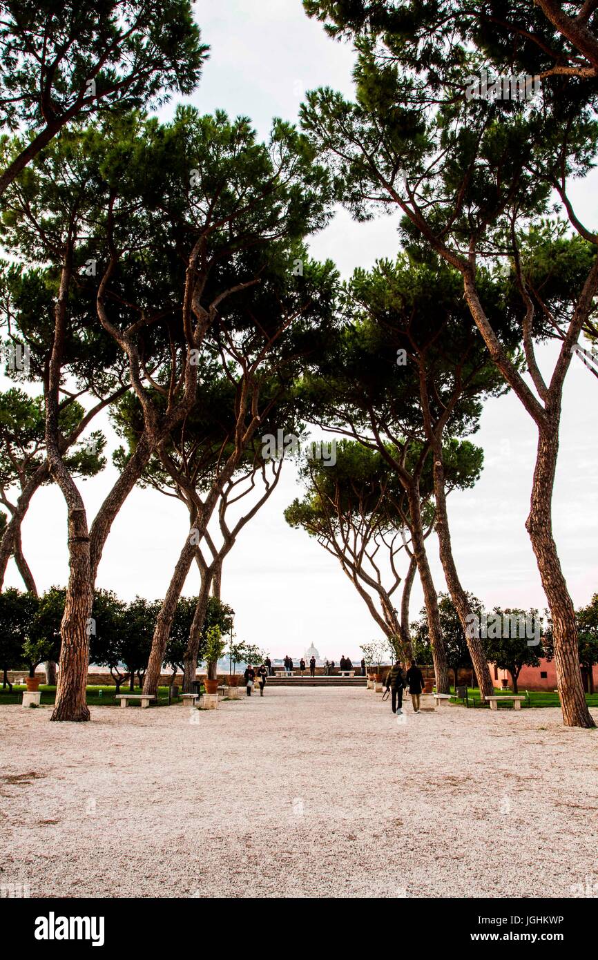 Parco savello rome hi-res stock photography and images - Alamy