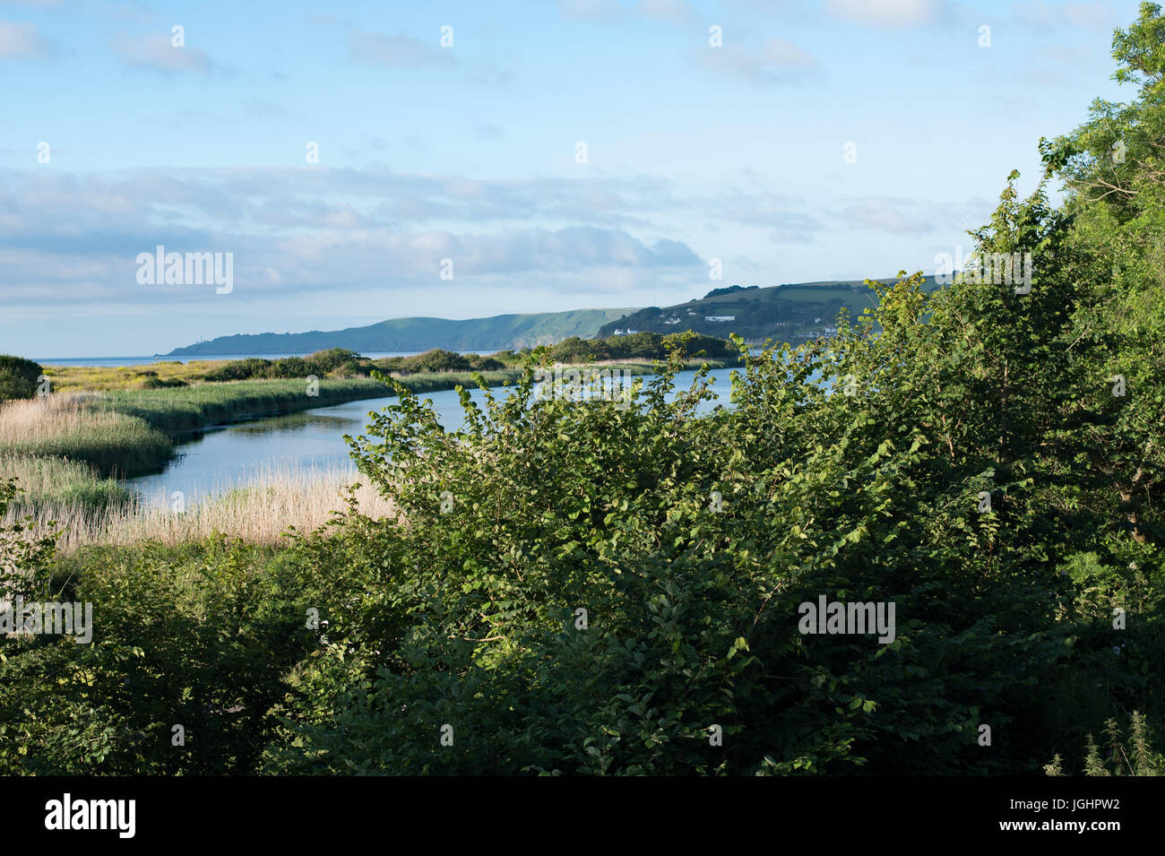 Slapton ley lagoon hi-res stock photography and images - Alamy