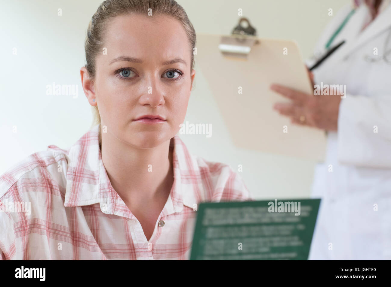 Leaflet in doctors surgery hi-res stock photography and images - Alamy
