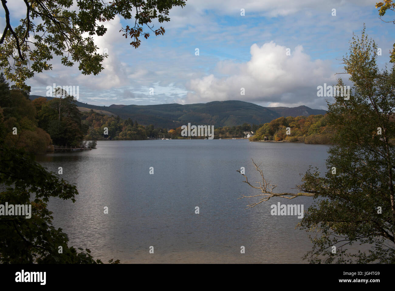 Looking toward Nichol End and Portinscale from Friar's Crag Derwent ...