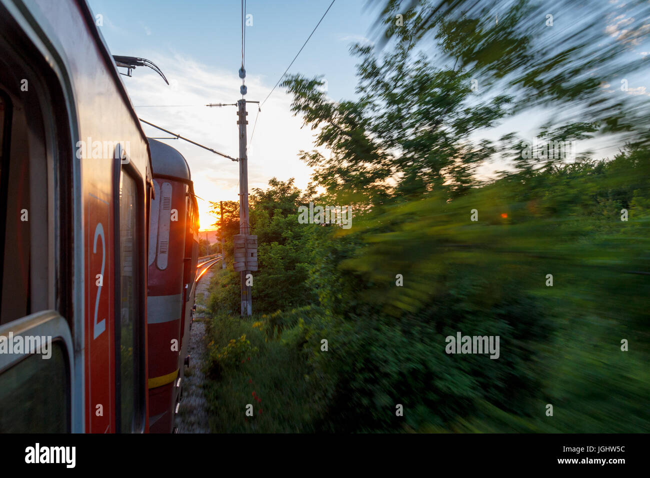 Golden pass train hi-res stock photography and images - Alamy