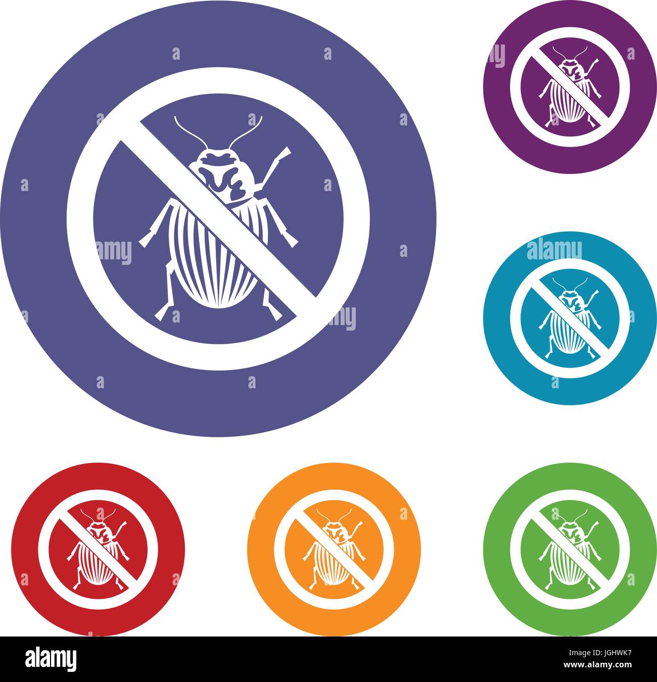 Potato disease Stock Vector Images - Alamy