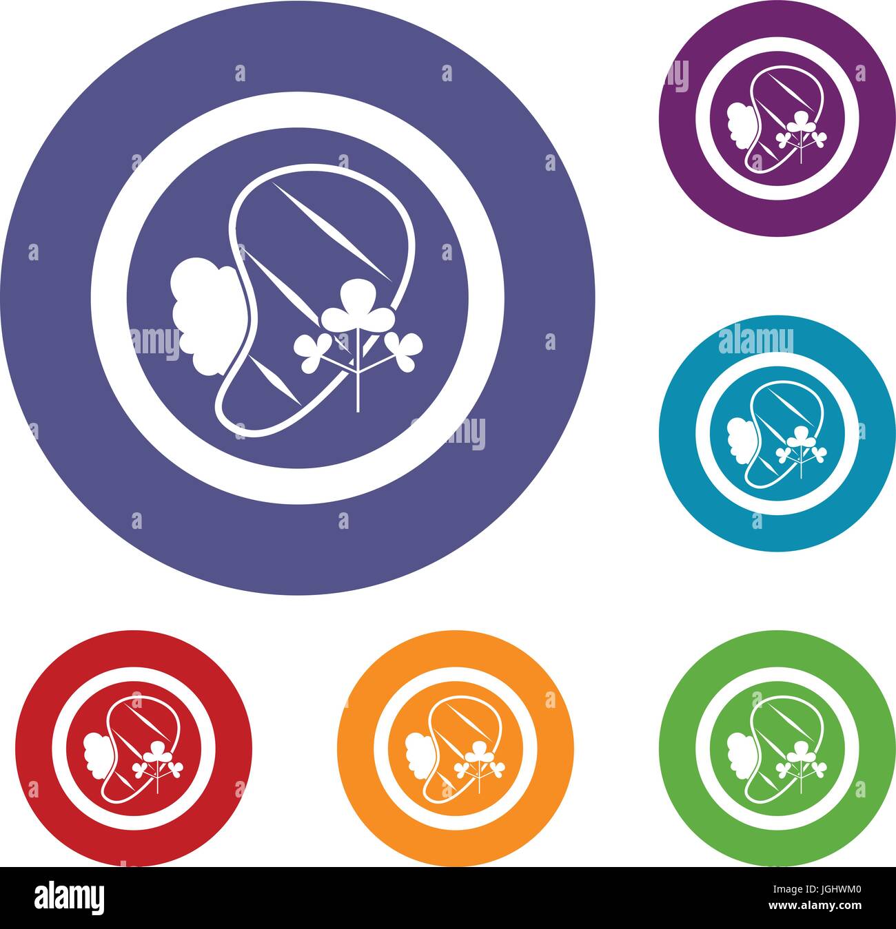Steak icons set Stock Vector Image & Art - Alamy