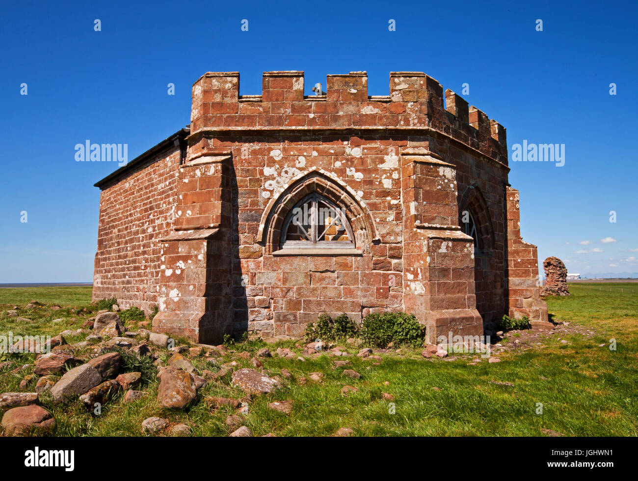 Cockersand Abbey in close-up Stock Photo - Alamy