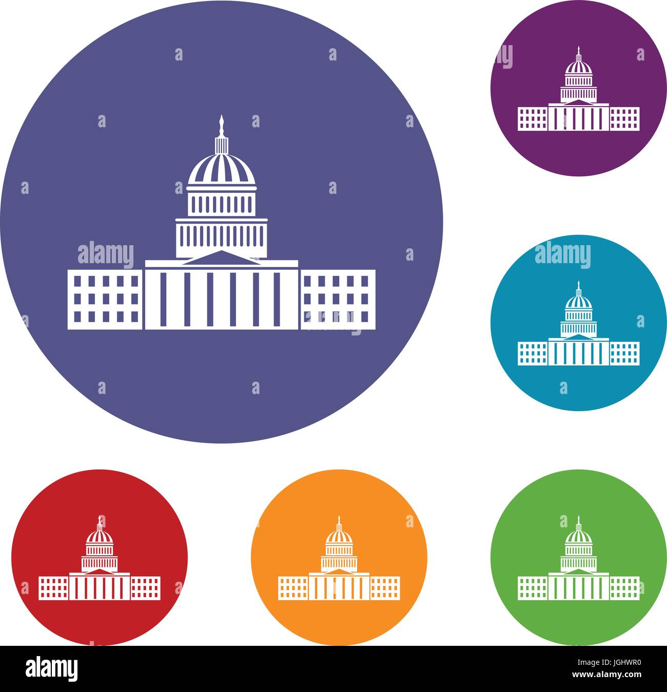 Historic state capitol Stock Vector Images - Alamy