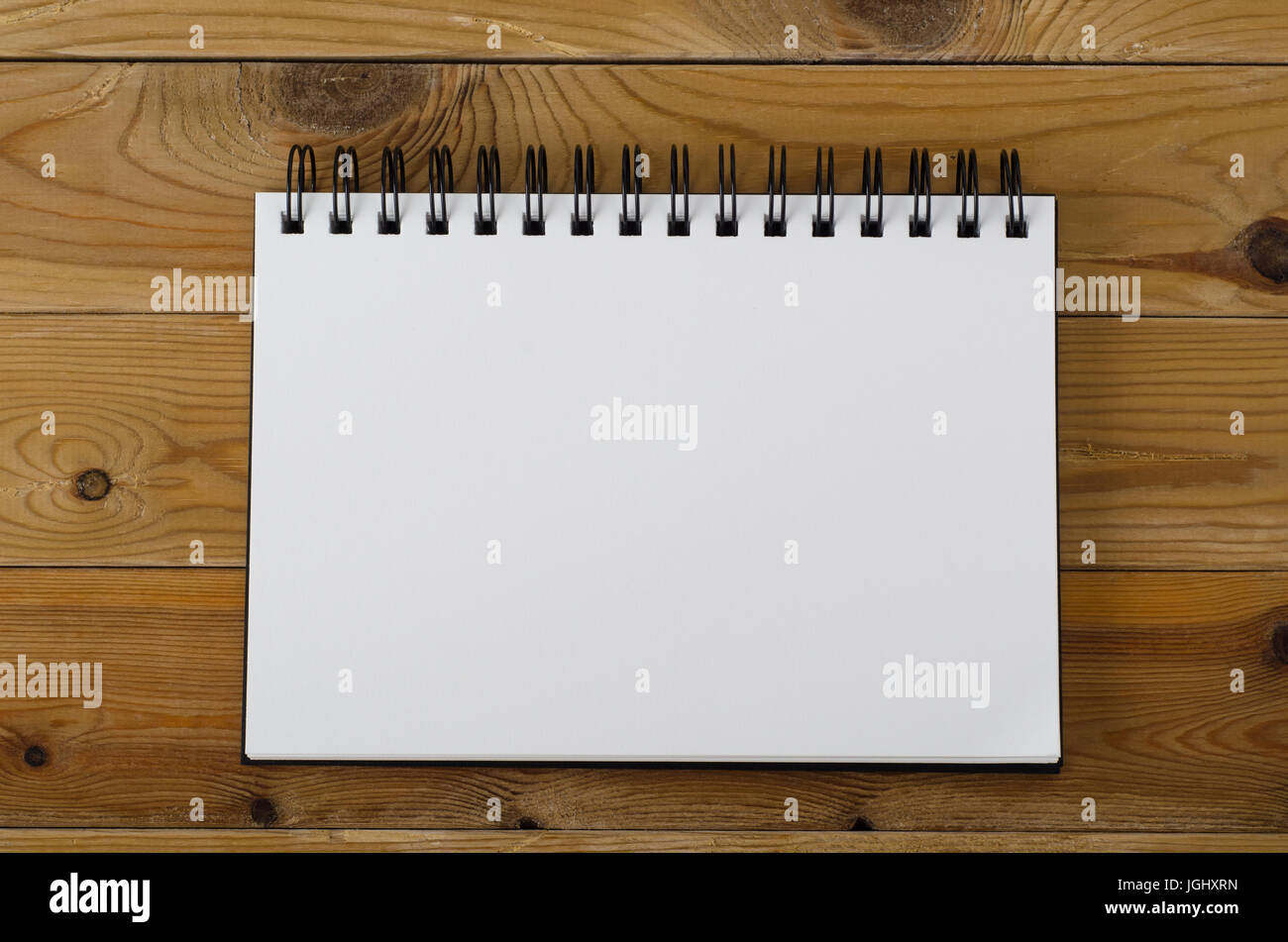 Spiral blank notebook paper black hi-res stock photography and images ...