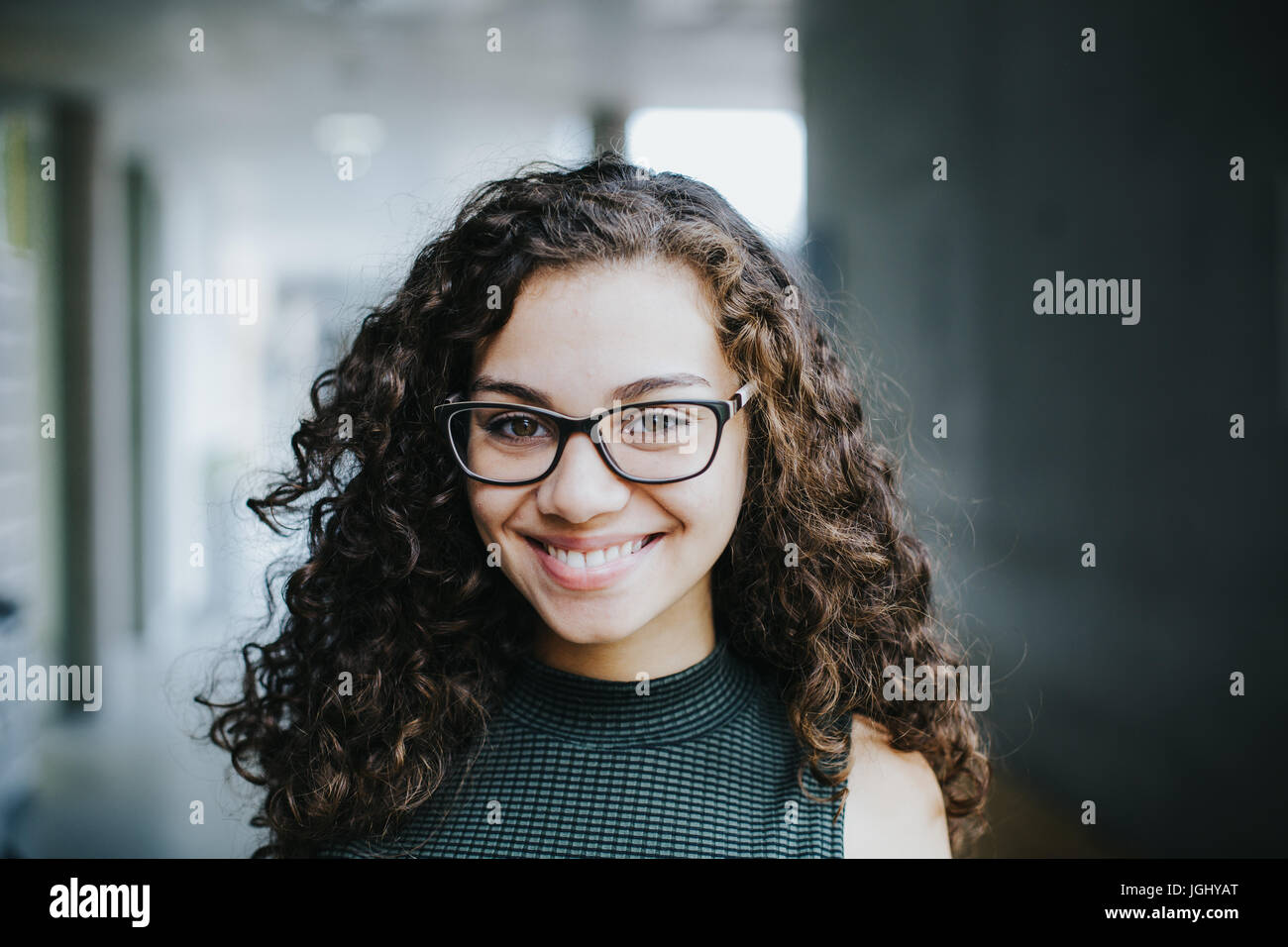 Smart, smiling business woman Stock Photo - Alamy Smart, smiling business woman Stock Photo - Alamy