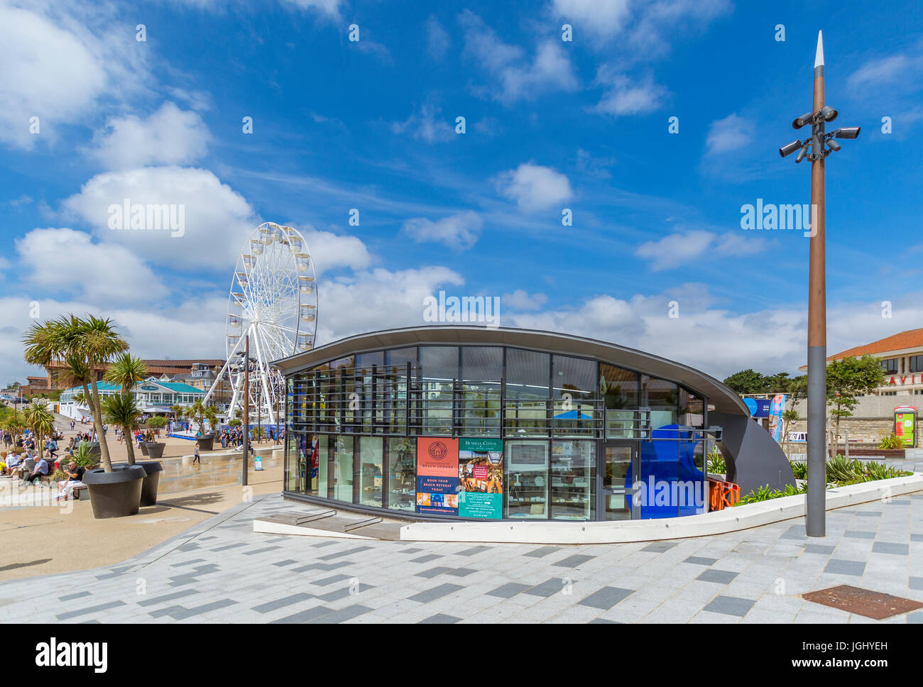Bournemouth town square near the Pier and featuring the Bournemouth ...