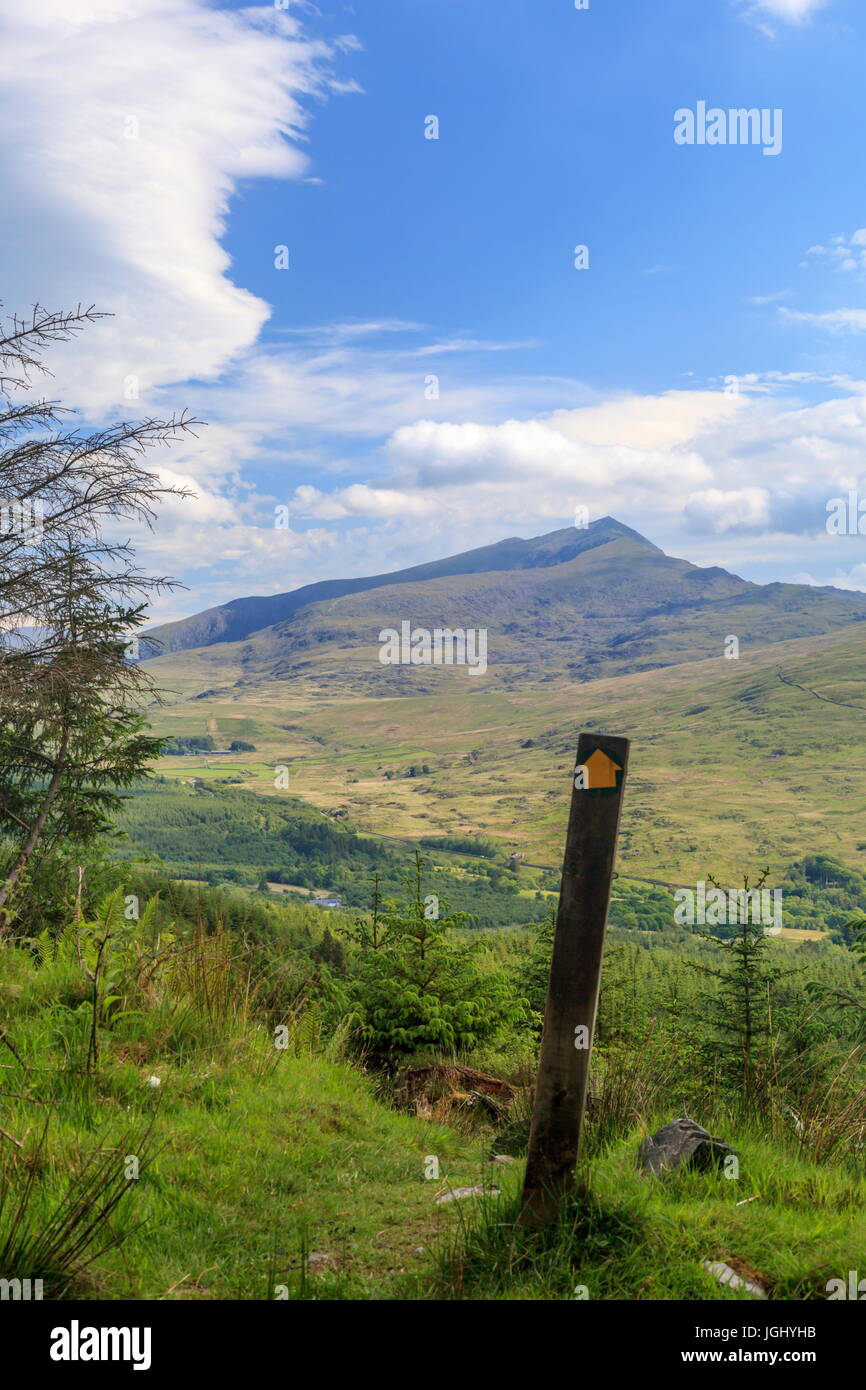 Snowdon view point hi-res stock photography and images - Alamy