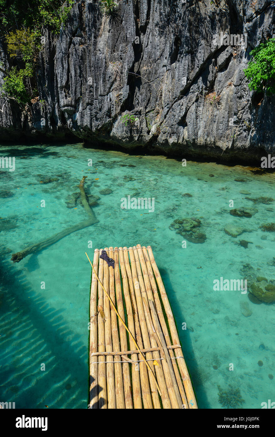 Bamboo raft vietnam hi-res stock photography and images - Alamy