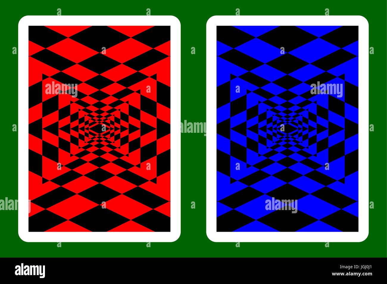 Playing Card Back Designs Stock Vector Image & Art - Alamy