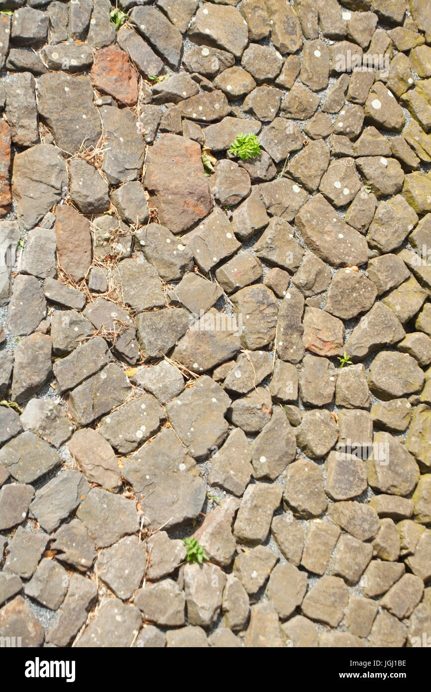 Stones on a river embankment Stock Photo - Alamy