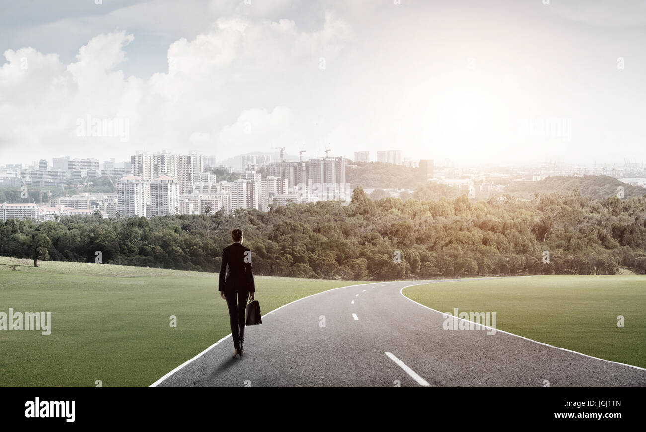 Your way to success Stock Photo - Alamy