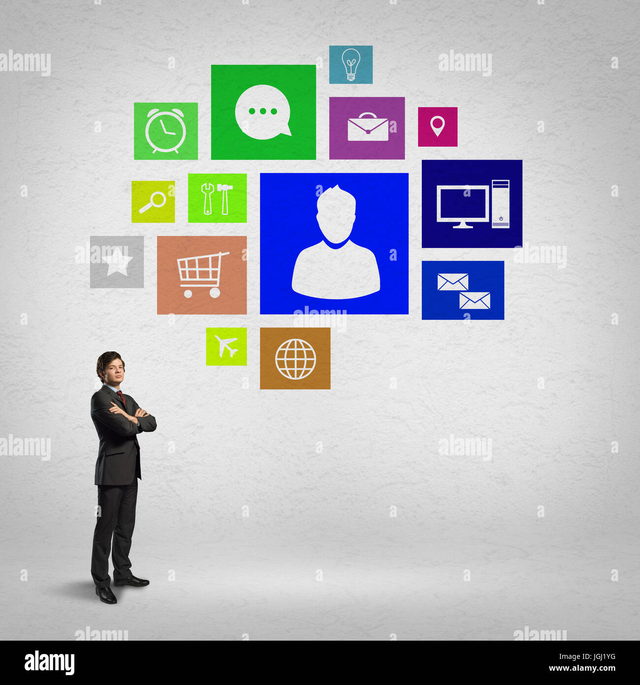 User icon pack hi-res stock photography and images - Alamy