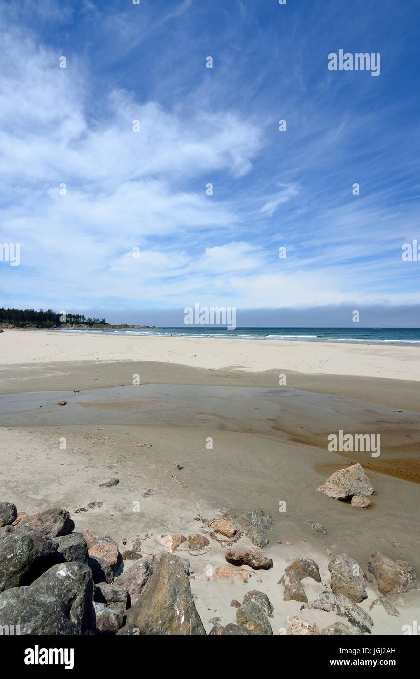 Bastendorff Beach, Coos County Park, Oregon Stock Photo - Alamy