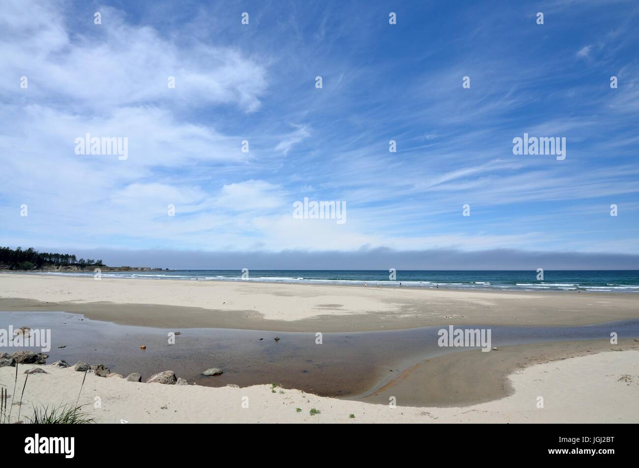 Bastendorff Beach, Coos County Park, Oregon Stock Photo - Alamy