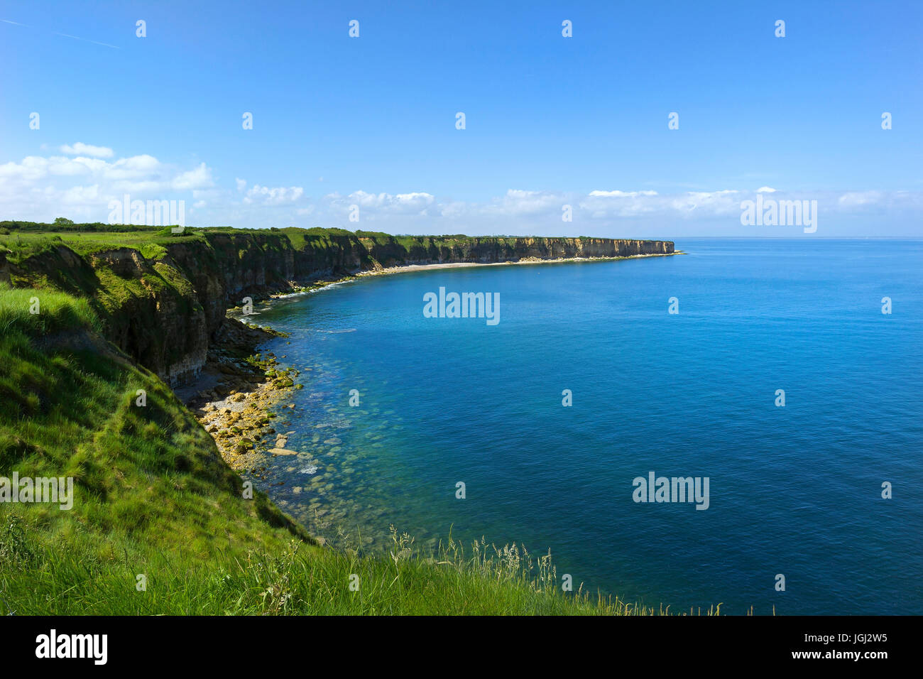 Normandy landscape, France Stock Photo - Alamy
