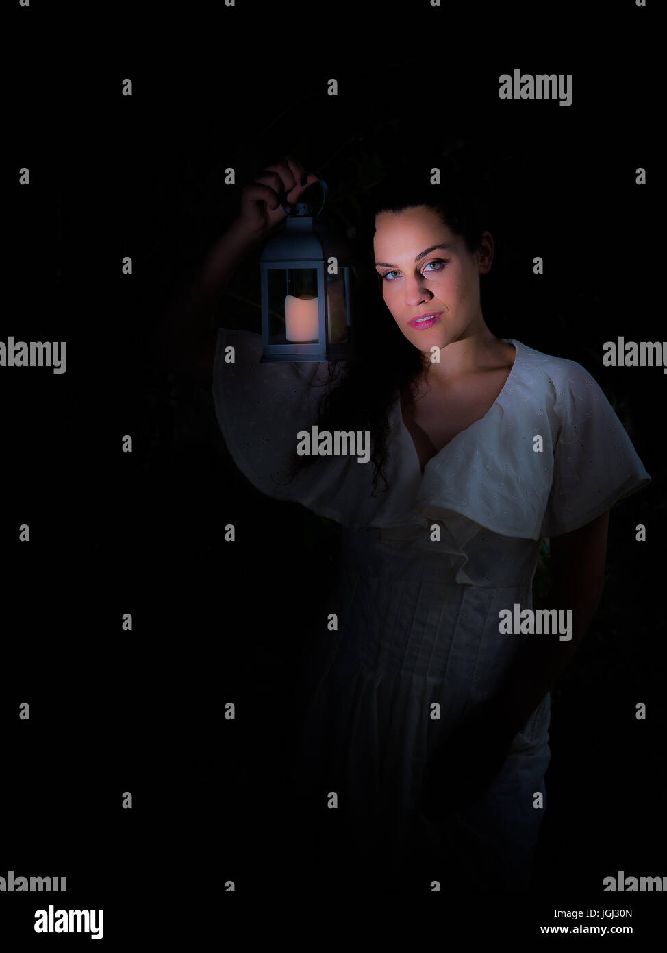 Lowlight Portrait High Resolution Stock Photography and Images - Alamy