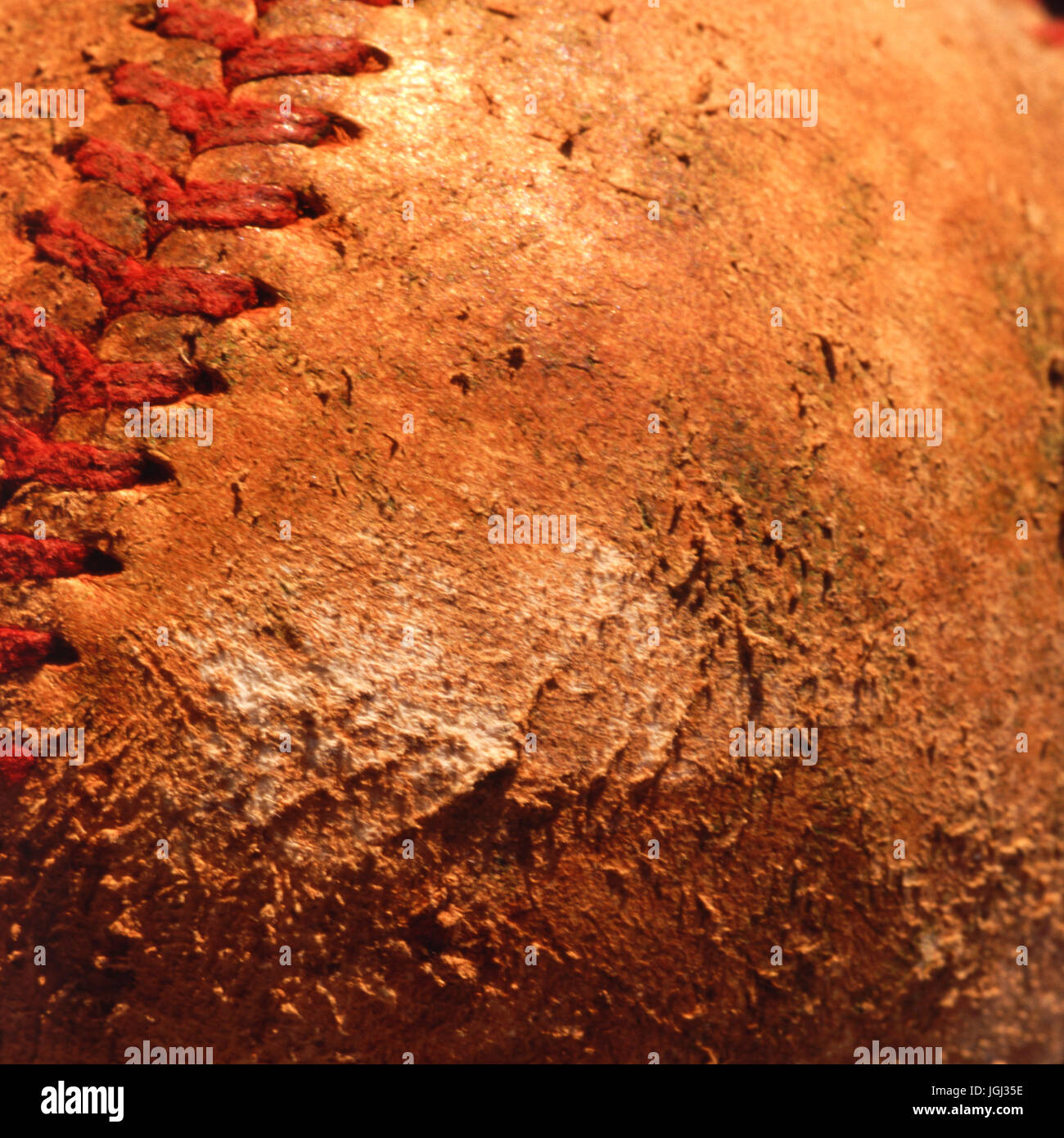 Closeup of worn, game used baseballs Stock Photo - Alamy