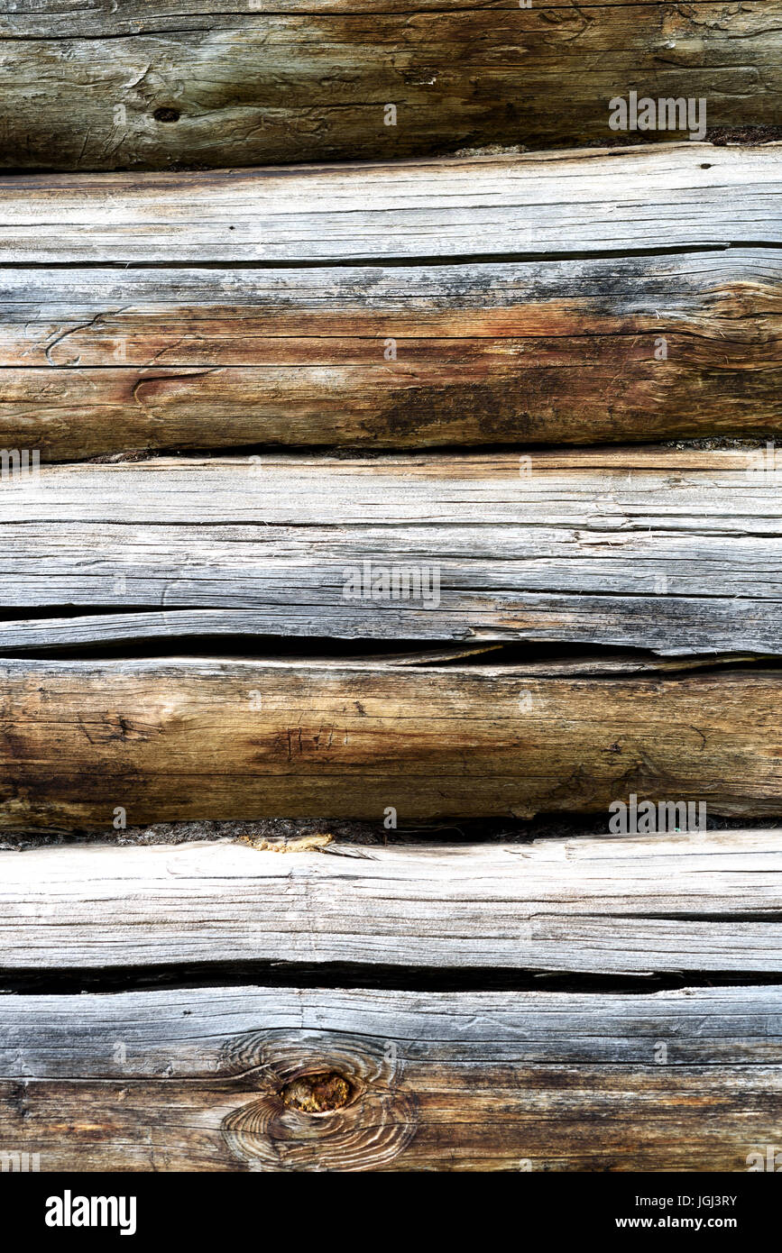 Old wooden log construction hi-res stock photography and images - Alamy