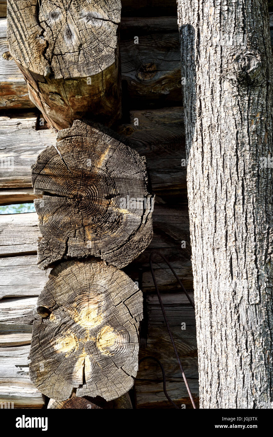 Log building material hi-res stock photography and images - Alamy