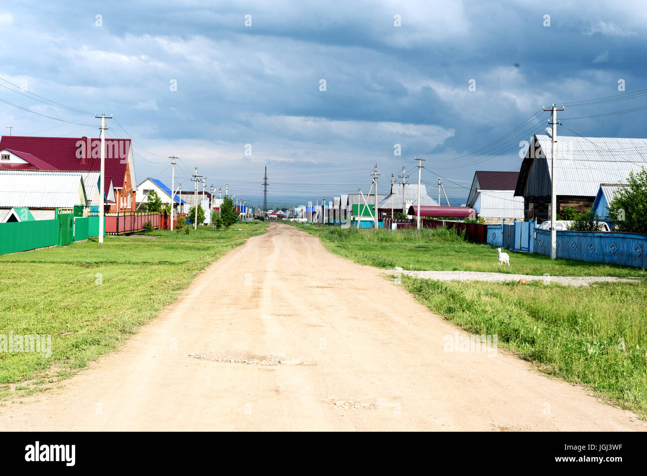 Russian street hi-res stock photography and images - Alamy